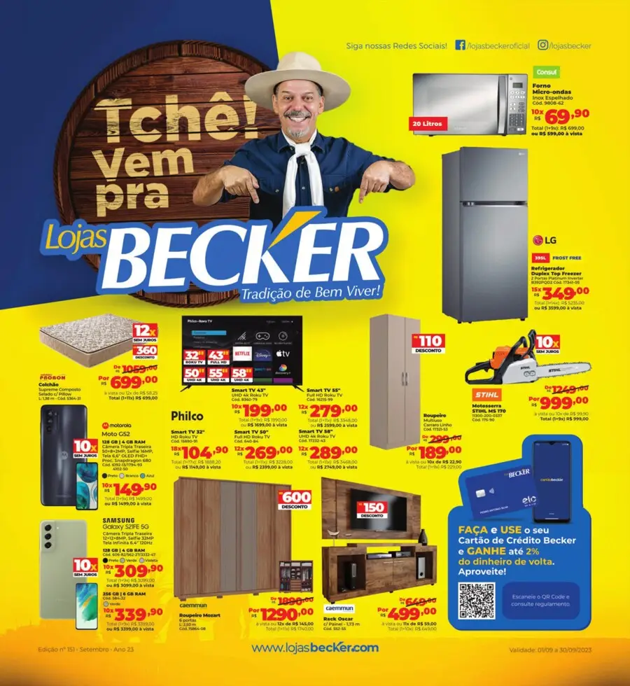 Lojas Becker Brasil - Catálogo de produtos, promoções e descontos ...