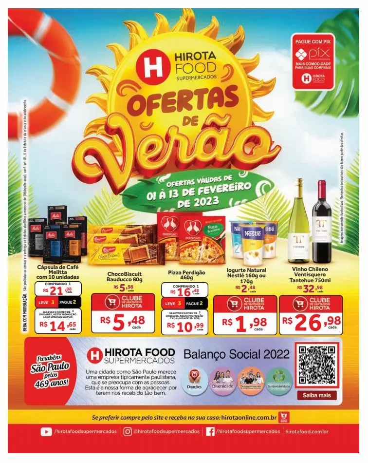 Hirota Food Supermercado: Encarte Hirota Food Supermercado 01.02.2023 ...