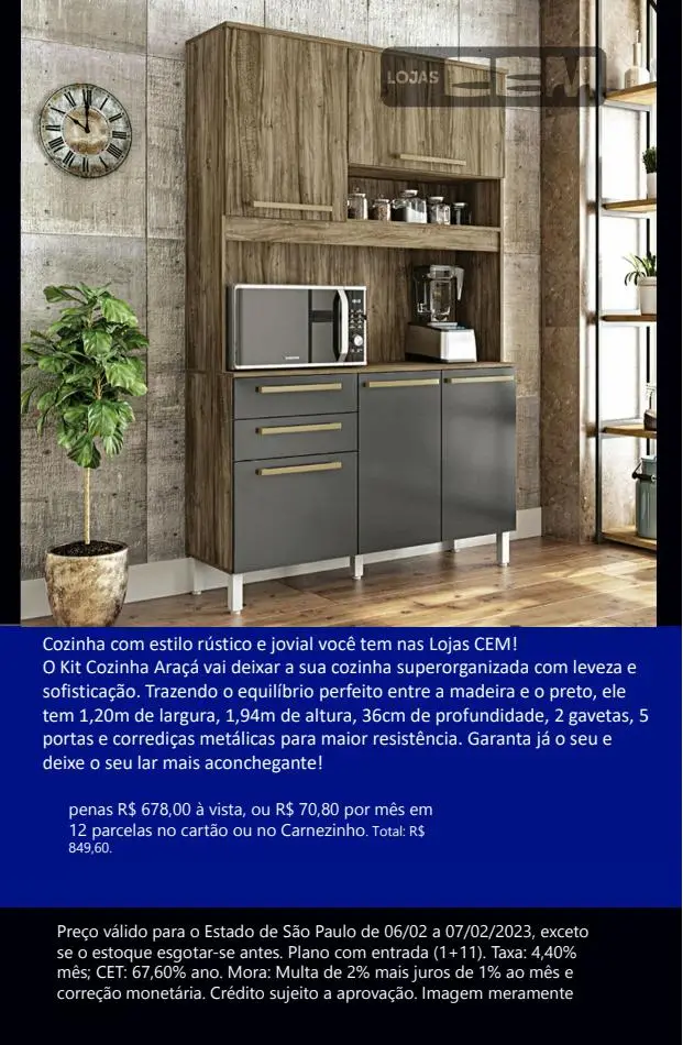 Lojas Cem Brasil - Catálogo de produtos, promoções e descontos ...