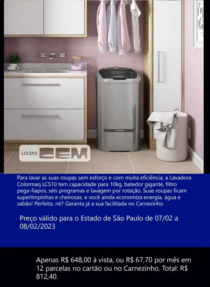 Lojas Cem Brasil - Catálogo de produtos, promoções e descontos ...