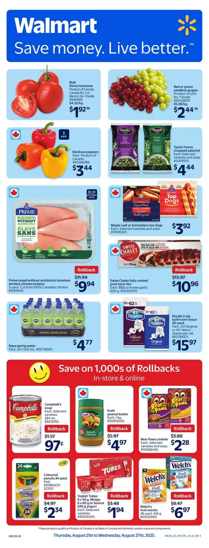 Walmart Canada — Product catalog, promotions and discounts | Catalogium ...
