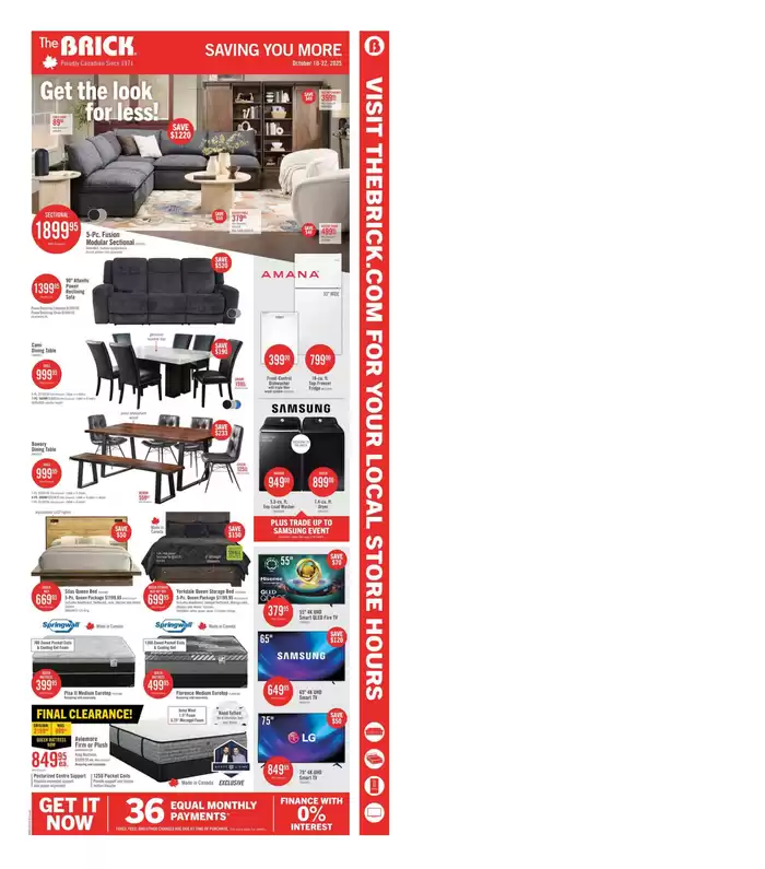 The Brick Canada — Product catalog, promotions and discounts ...