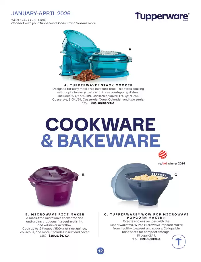 Tupperware: Winter/Spring 2026 Catalog 01.01.2026/30.04.2026 ...