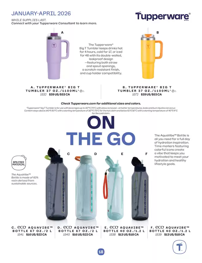 Tupperware: Winter/Spring 2026 Catalog 01.01.2026/30.04.2026 ...