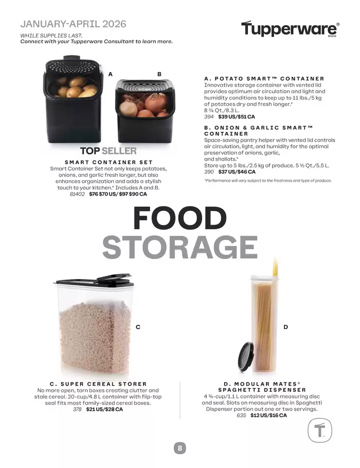Tupperware: Winter/Spring 2026 Catalog 01.01.2026/30.04.2026 ...