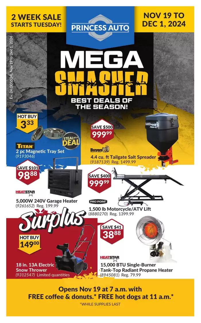 Princess Auto: Hydraulics Catalogue 23.04.2024/22.04.2025 | Catalogium ...