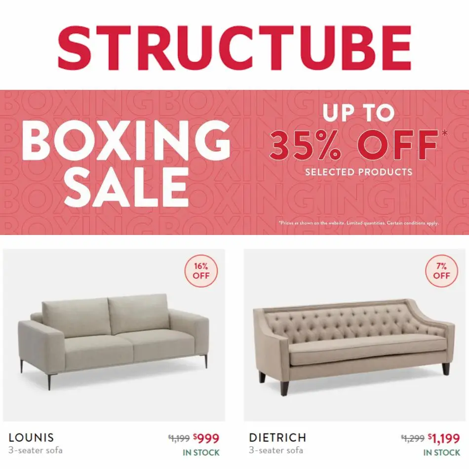 Structube Canada — Product catalog, promotions and discounts ...