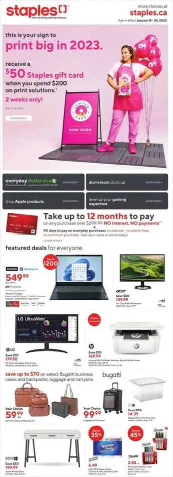 Staples Canada — Product catalog, promotions and discounts | Catalogium ...