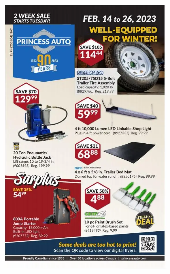 Princess Auto Canada — Product catalog, promotions and discounts ...