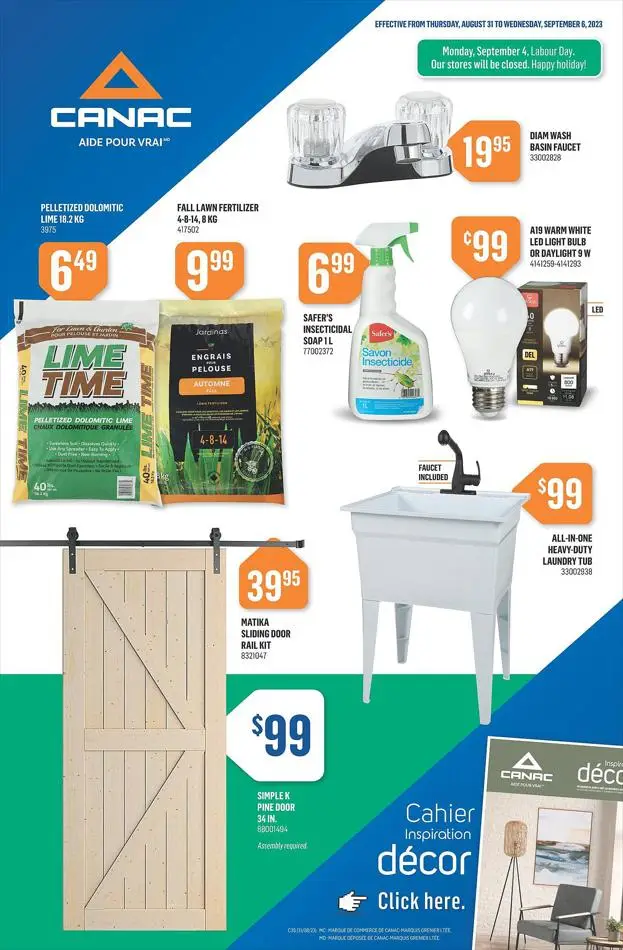 Canac Canada — Product catalog, promotions and discounts | Catalogium ...