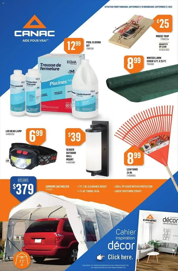 Canac Canada — Product catalog, promotions and discounts | Catalogium ...
