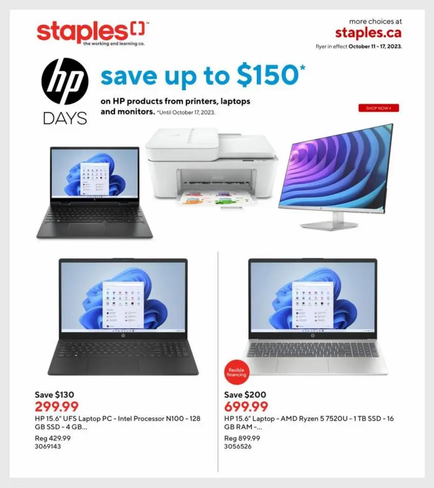 Staples Canada — Product catalog, promotions and discounts | Catalogium ...