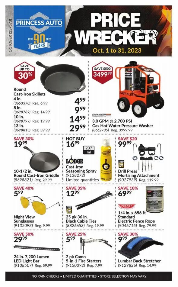 Princess Auto Canada — Product catalog, promotions and discounts ...