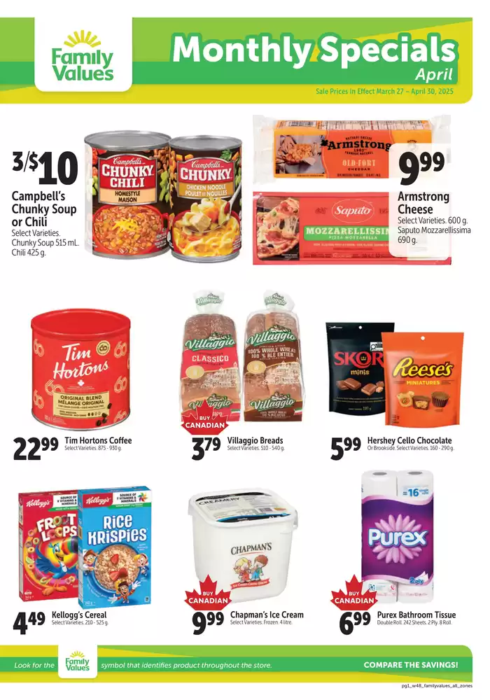 Wholesale Club: Family Foods monthly flyer 27.03.2025/30.04.2025 ...