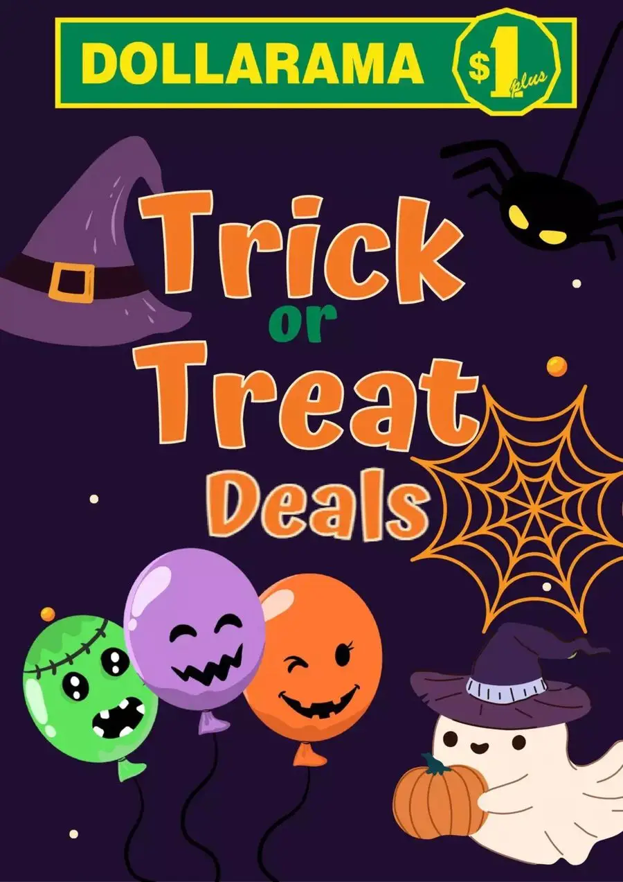 Dollarama: Trick or Treat Deals 06.11.2023/06.11.2023 | Catalogium Canada