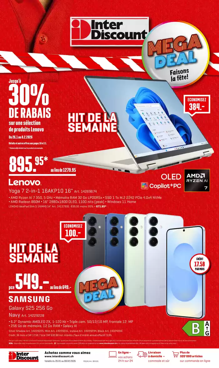 Interdiscount Schweiz - Produktkatalog, Werbeaktionen und Rabatte ...