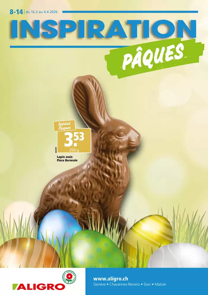 Aligro Schweiz - Produktkatalog, Werbeaktionen und Rabatte | Catalogium ...