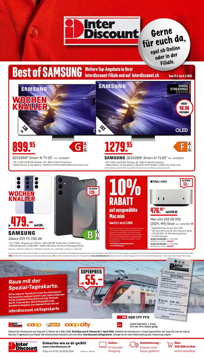 Interdiscount Schweiz - Produktkatalog, Werbeaktionen und Rabatte ...
