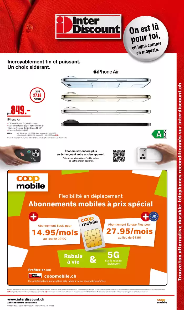 Interdiscount Schweiz - Produktkatalog, Werbeaktionen und Rabatte ...