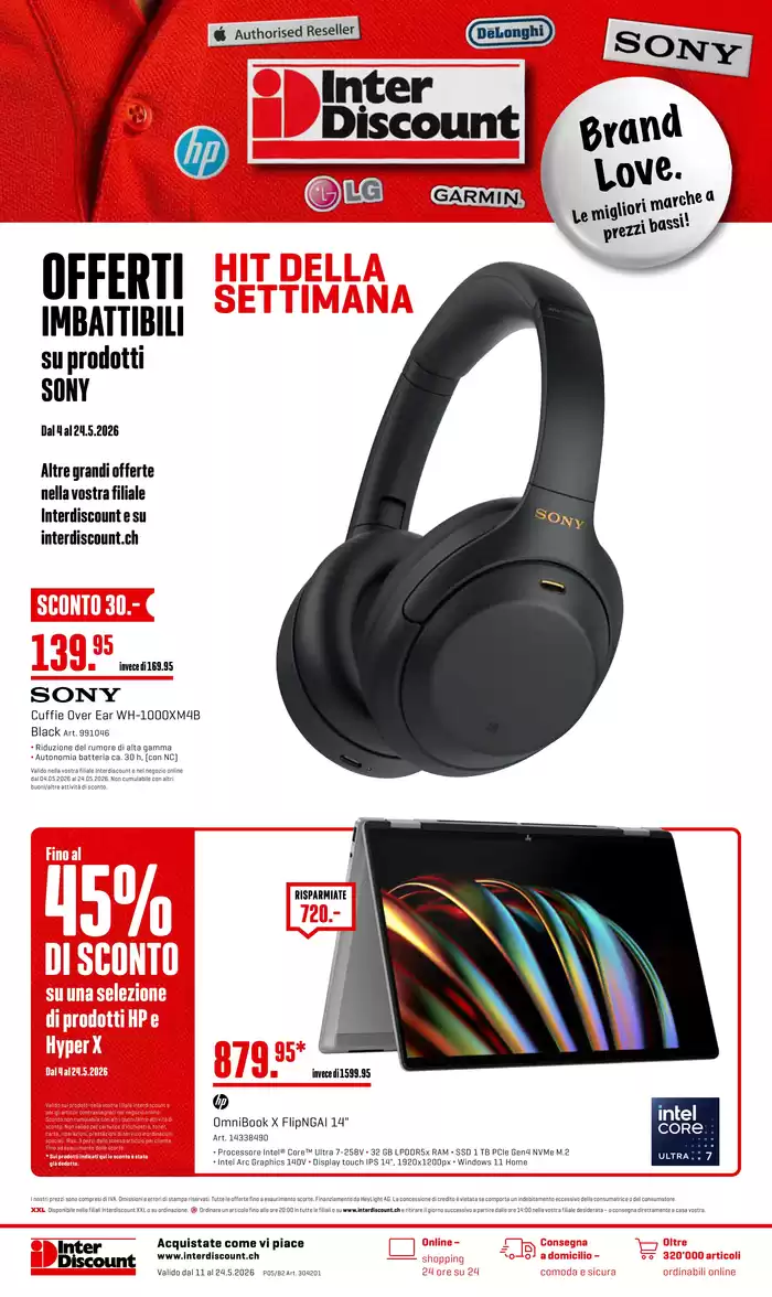 Interdiscount Schweiz - Produktkatalog, Werbeaktionen und Rabatte ...