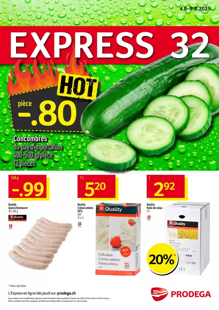 Prodega Schweiz - Produktkatalog, Werbeaktionen und Rabatte ...