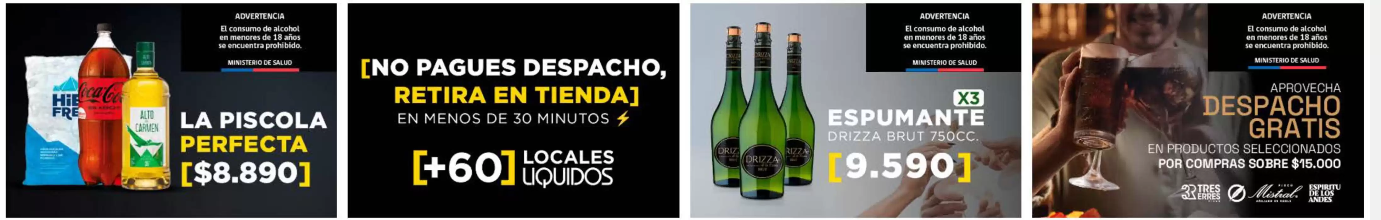 Liquidos Chile - Catálogo de productos, promociones y descuentos | Catalogium Chile