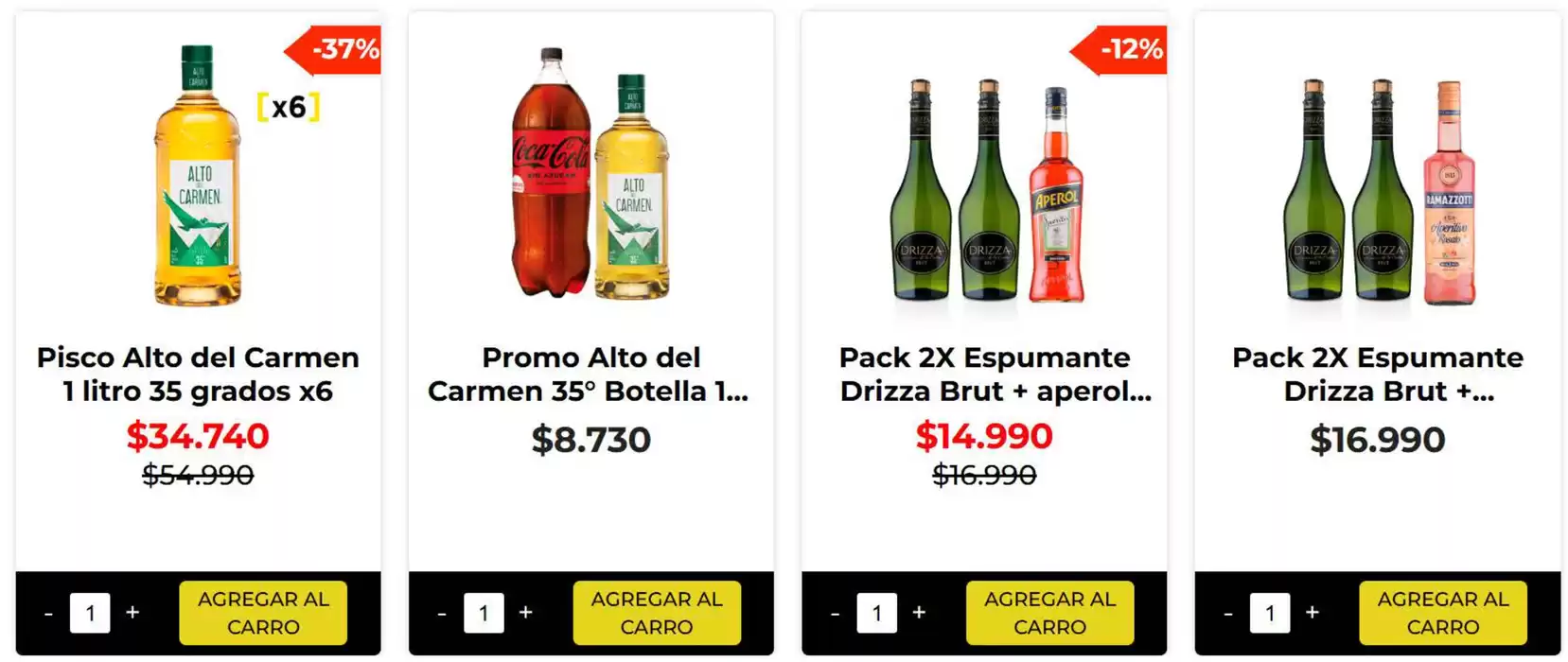 Liquidos Chile - Catálogo de productos, promociones y descuentos | Catalogium Chile