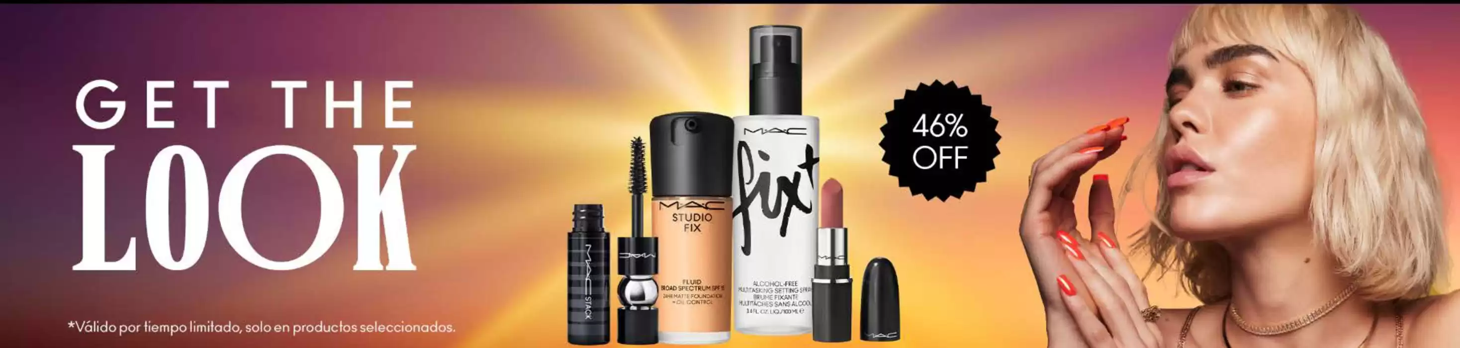 MAC Cosmetics: Get the look! Hasta 46% Off. 16.01.2025/31.01.2025 ...