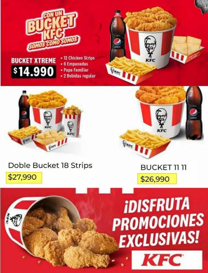 KFC Chile - Catálogo de productos, promociones y descuentos ...