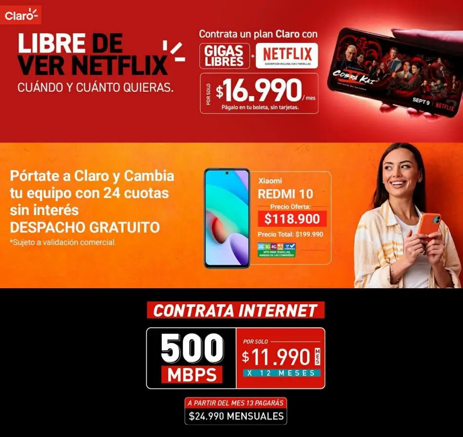 Claro Chile - Catálogo de productos, promociones y descuentos ...