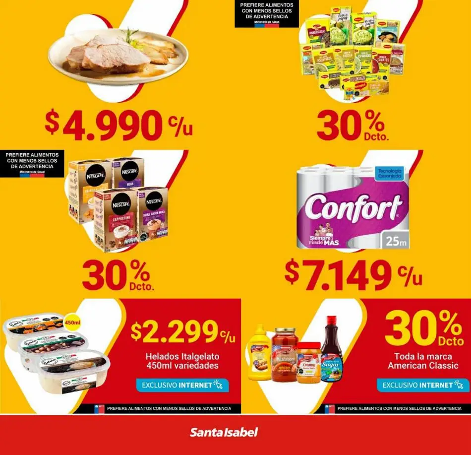 Santa Isabel Chile - Catálogo de productos, promociones y descuentos | Catalogium Chile