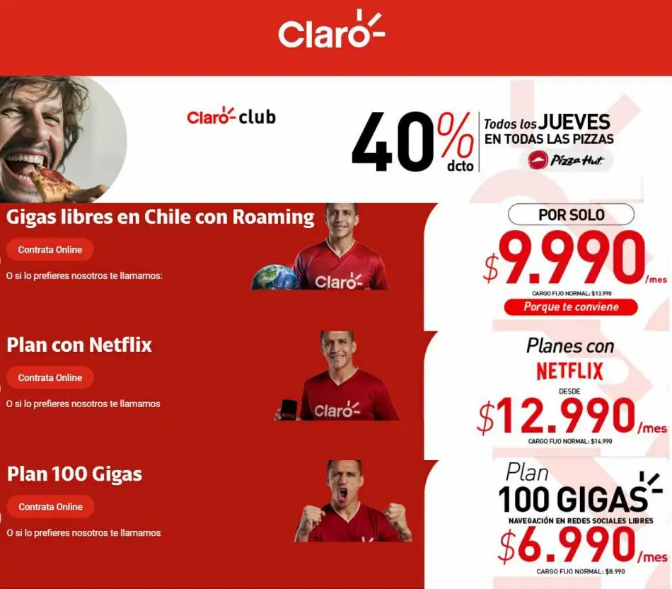 Claro Chile - Catálogo de productos, promociones y descuentos ...