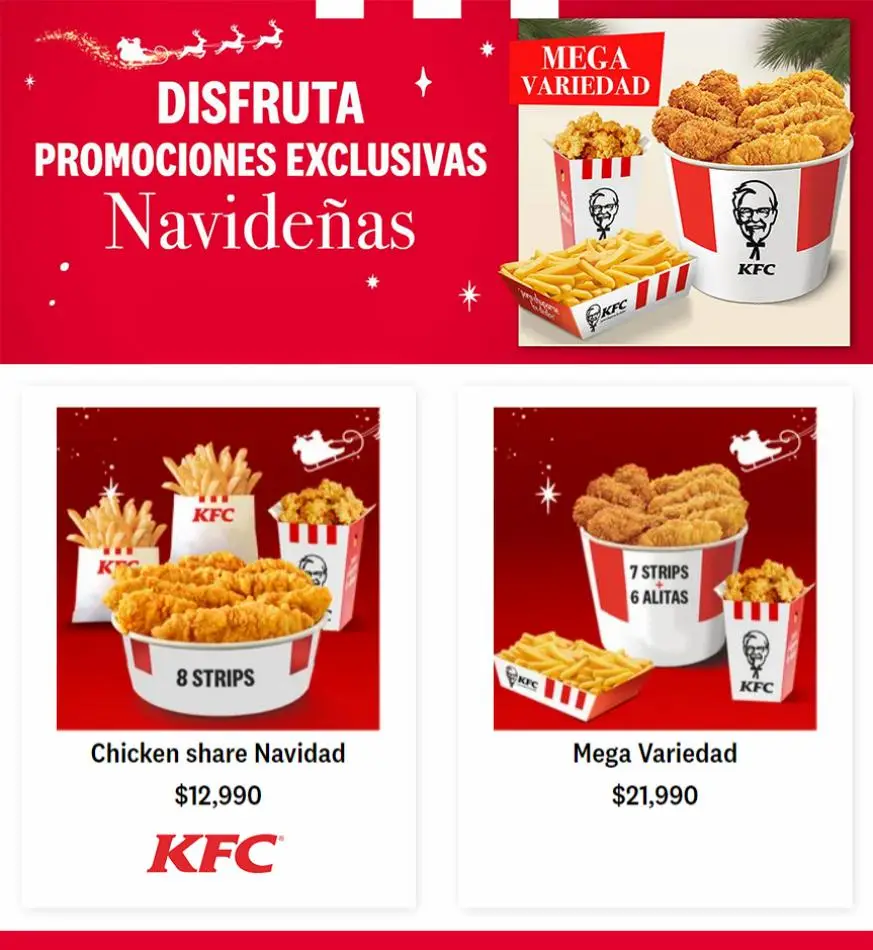 KFC Chile - Catálogo de productos, promociones y descuentos ...