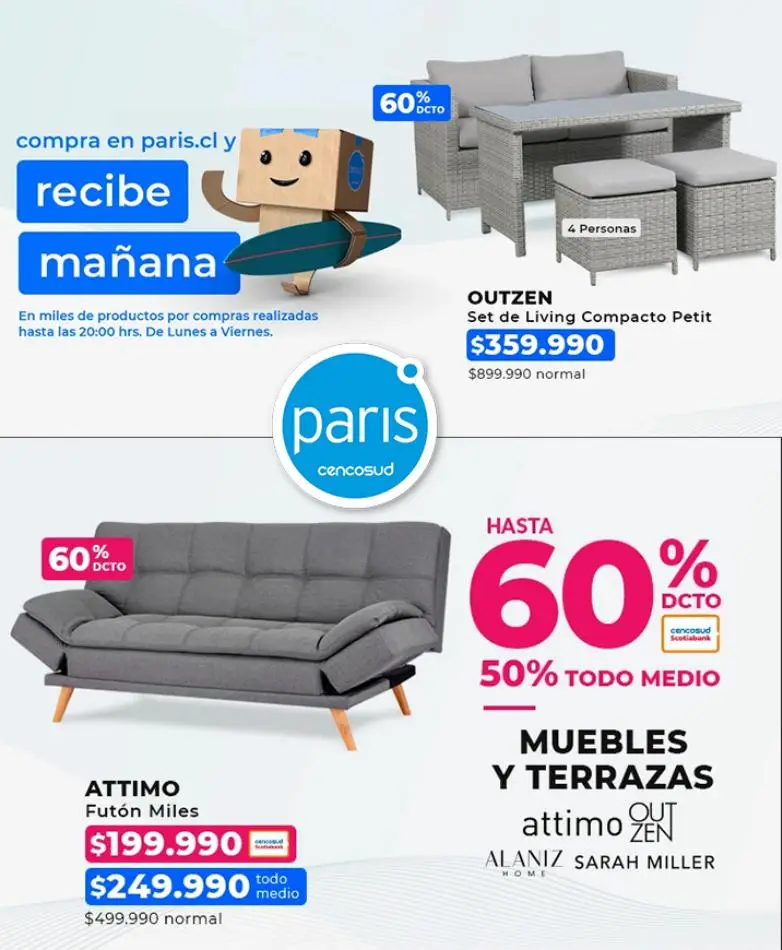 Paris Chile - Catálogo de productos, promociones y descuentos ...