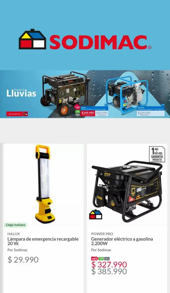 HomeCenter Sodimac Chile - Catálogo de productos, promociones y ...