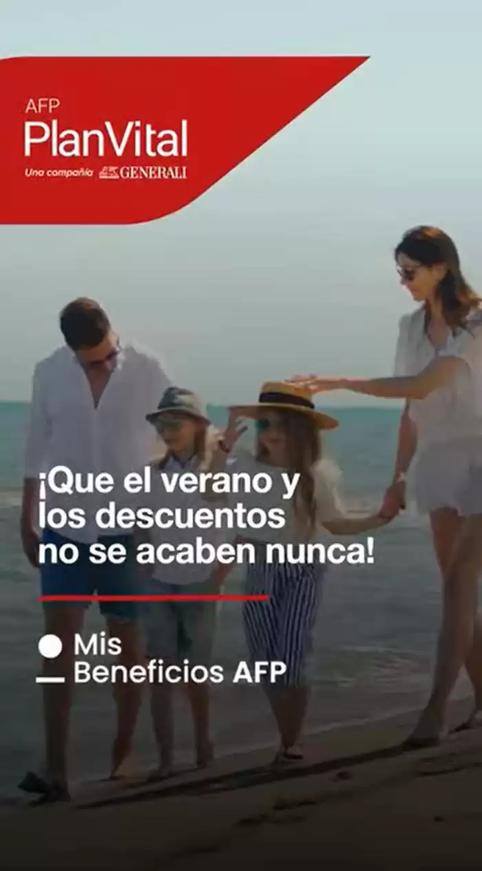 Plan Vital: Mis beneficios AFP! 26.02.2025/31.12.2025 | Catalogium Chile