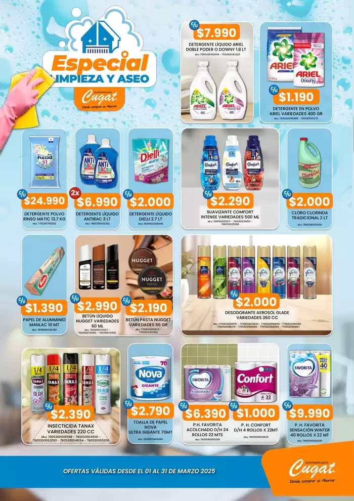 Cugat: Especial catálogos! 03.03.2025/31.03.2025 | Catalogium Chile