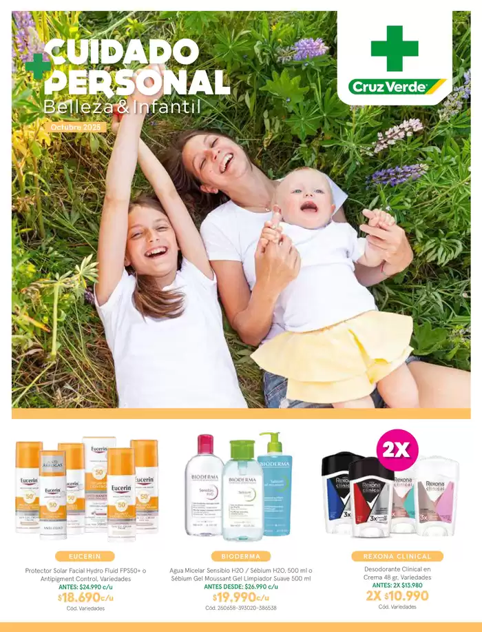 Cruz Verde: Belleza y Cuidado Personal Octubre 2025 15.10.2025/29.10. ...