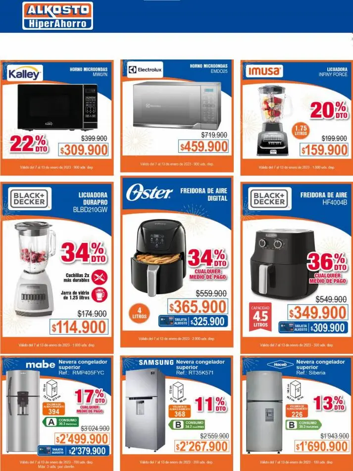 Alkosto Colombia - Catálogo de productos, promociones y descuentos | Catalogium Colombia