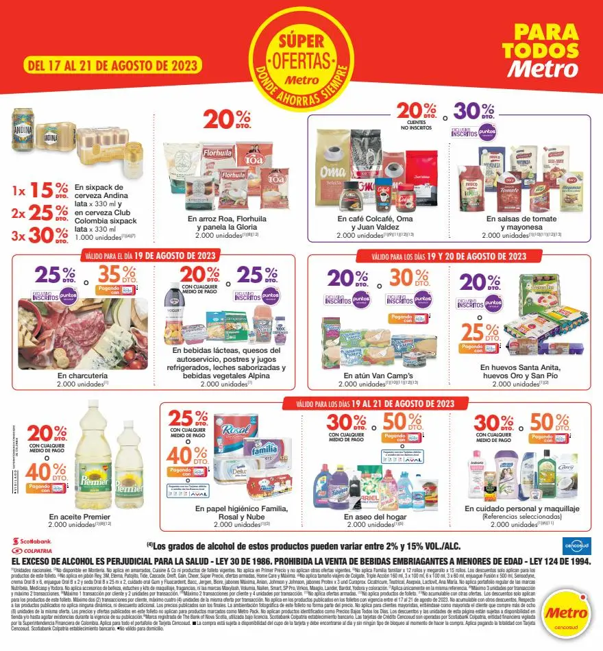 Metro Colombia - Catálogo de productos, promociones y descuentos ...