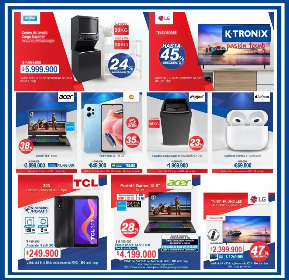 Ktronix Colombia - Catálogo de productos, promociones y descuentos ...