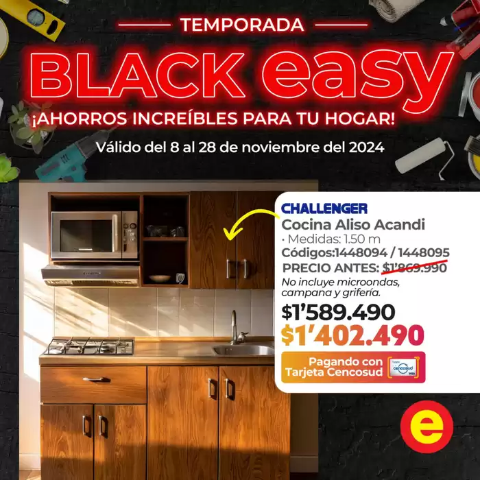 Easy: Ahorros increibles para tu hogar ! 19.11.2024/28.11.2024 ...