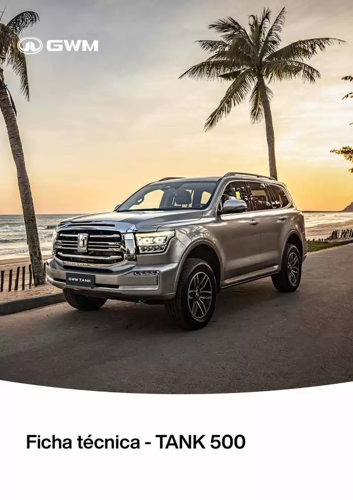 Great Wall: TANK 500 07.03.2025/01.09.2025 | Catalogium Colombia