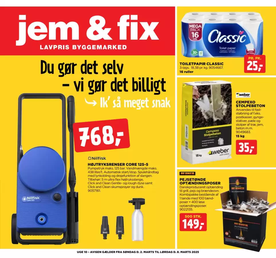 jem & fix Danmark - Produktkatalog, kampagner og rabatter | Catalogium ...