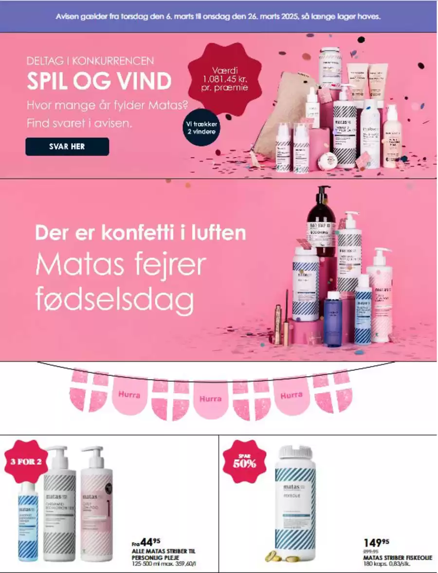 Matas Danmark - Produktkatalog, kampagner og rabatter | Catalogium Danmark