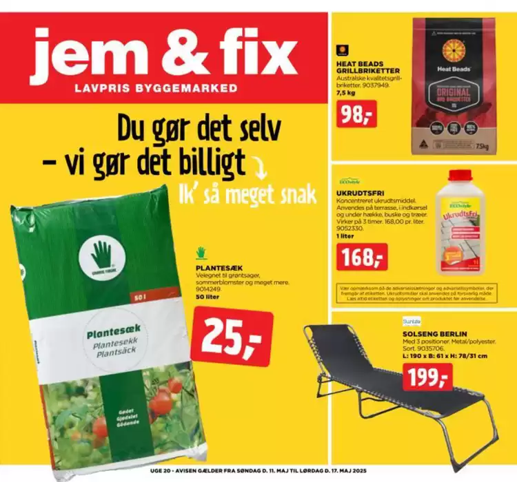jem & fix Danmark - Produktkatalog, kampagner og rabatter | Catalogium ...