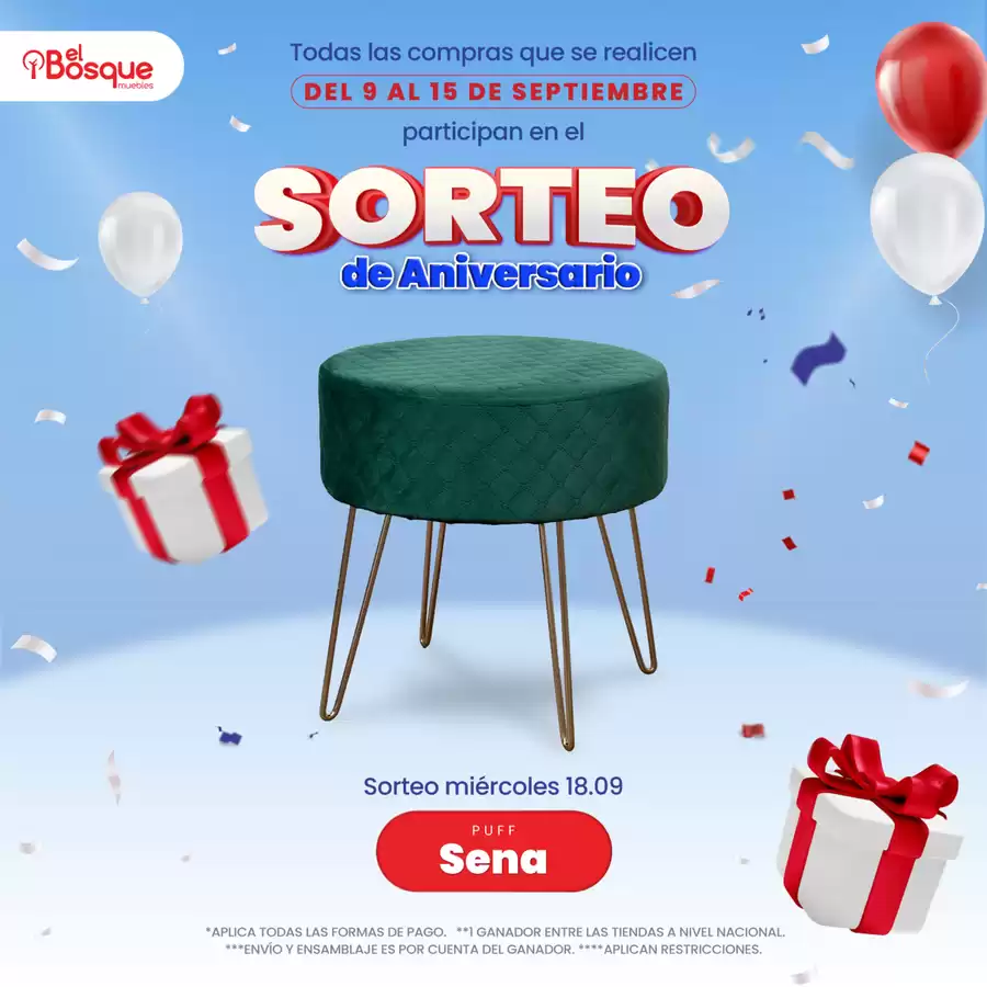 Muebles el Bosque: Semana del Entretenimiento 10.09.2024/15.09.2024 | Catalogium Ecuador