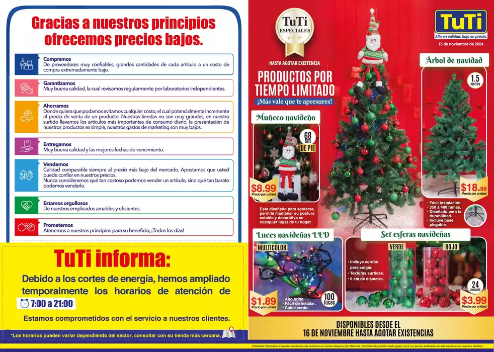 TuTi: Productos por tiempo limitado 15.11.2024/25.12.2024 | Catalogium ...