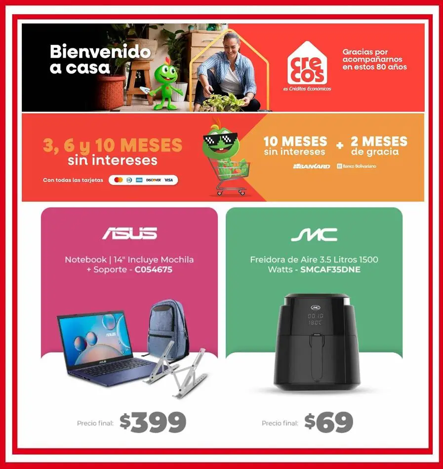 Créditos Económicos Ecuador - Catálogo de productos, promociones y ...