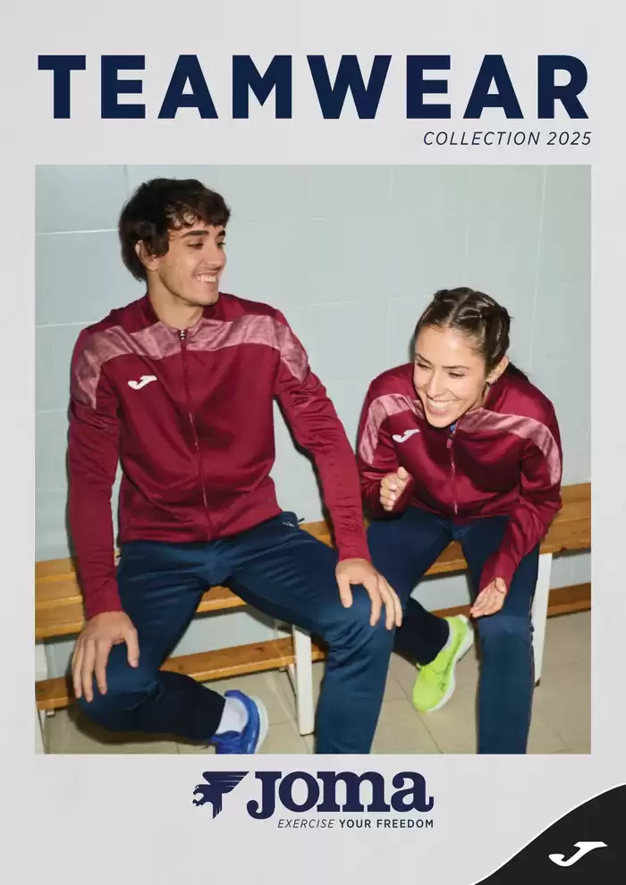 Joma: Teamwear Collection 2025 05.02.2025/31.12.2025 | Catalogium Ecuador